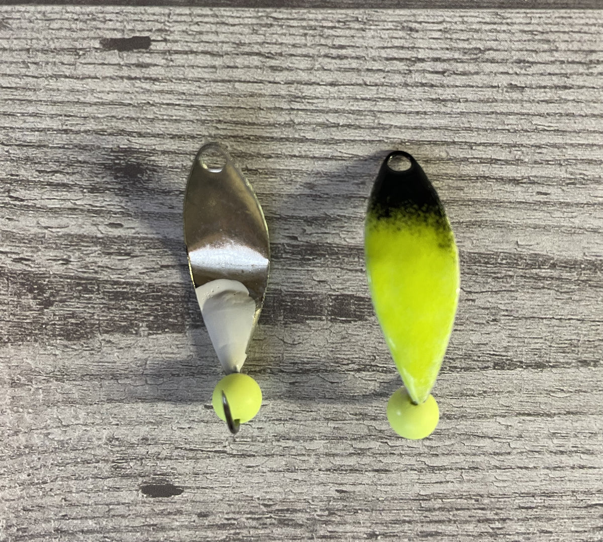 Silver Willow Painted - Black Momba – McGathys Hooks - Home of the Slab ...